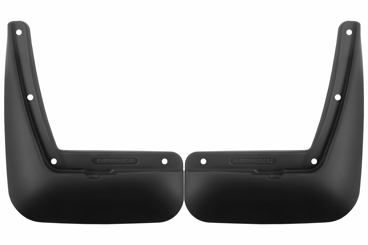 Брызговики задние подходят для CHANGAN UNI-T I 2022 - 2 шт.(optimum) в пакете / Чанган Юни-Т