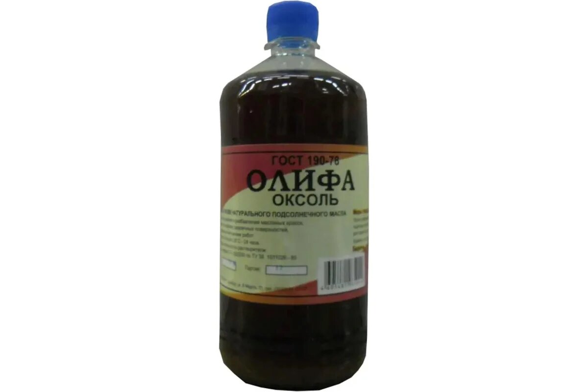 Электрум Олифа оксоль ПВ ГОСТ 190-78 фасовка 1л 00000000127