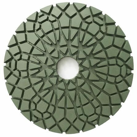 Диск полировальный эластичный EHWA SUN FLOWER (с водяным охлаждением) 100 мм №1500