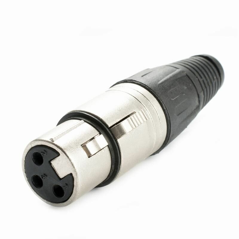 3-контактный XLR Мать разъем для микрофонного кабеля