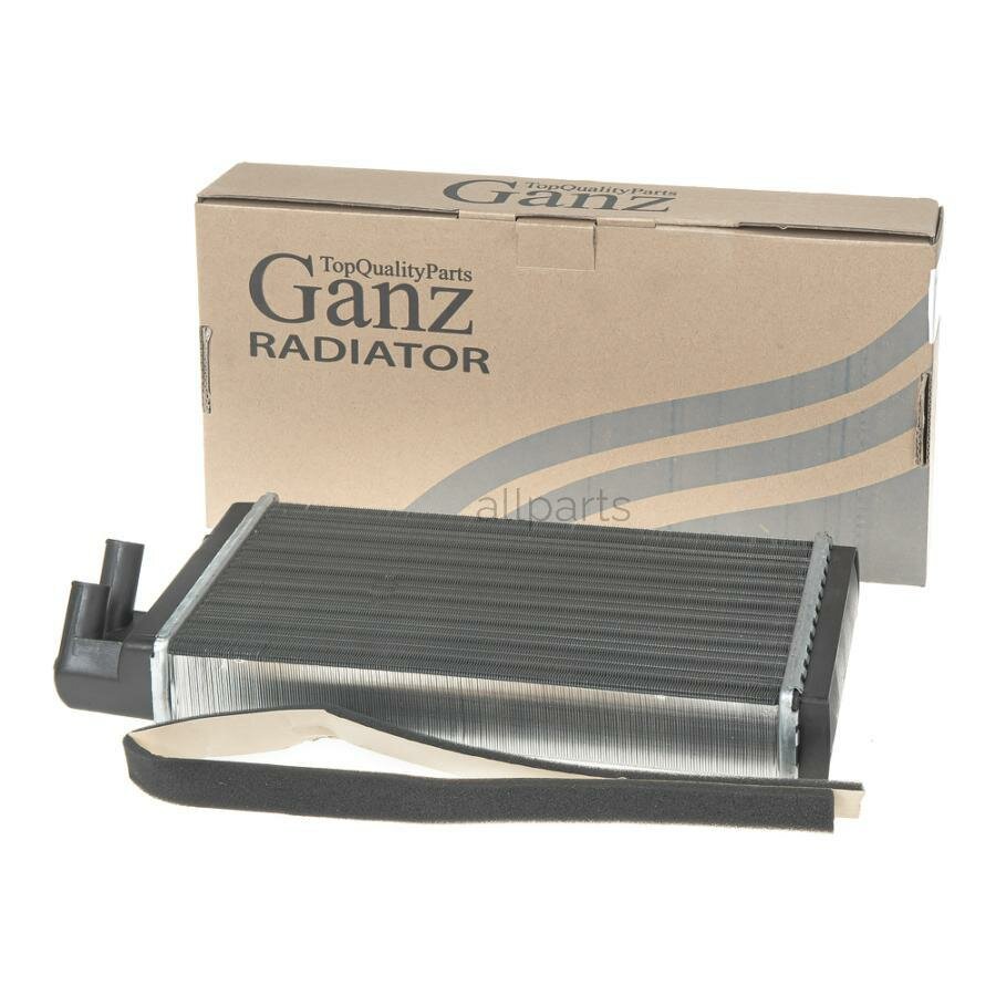 GANZ GIF07129 Радиатор отопителя (печки) для AUDI 100/A6(C4) 91-97 GANZ GIF07129