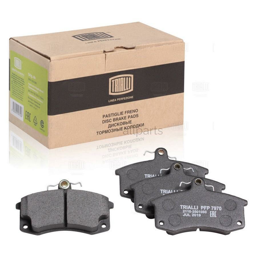 TRIALLI PFP 7970 Колодки торм. для а/м Лада 2110 диск. перед. ECO TRIALLI PFP 7970