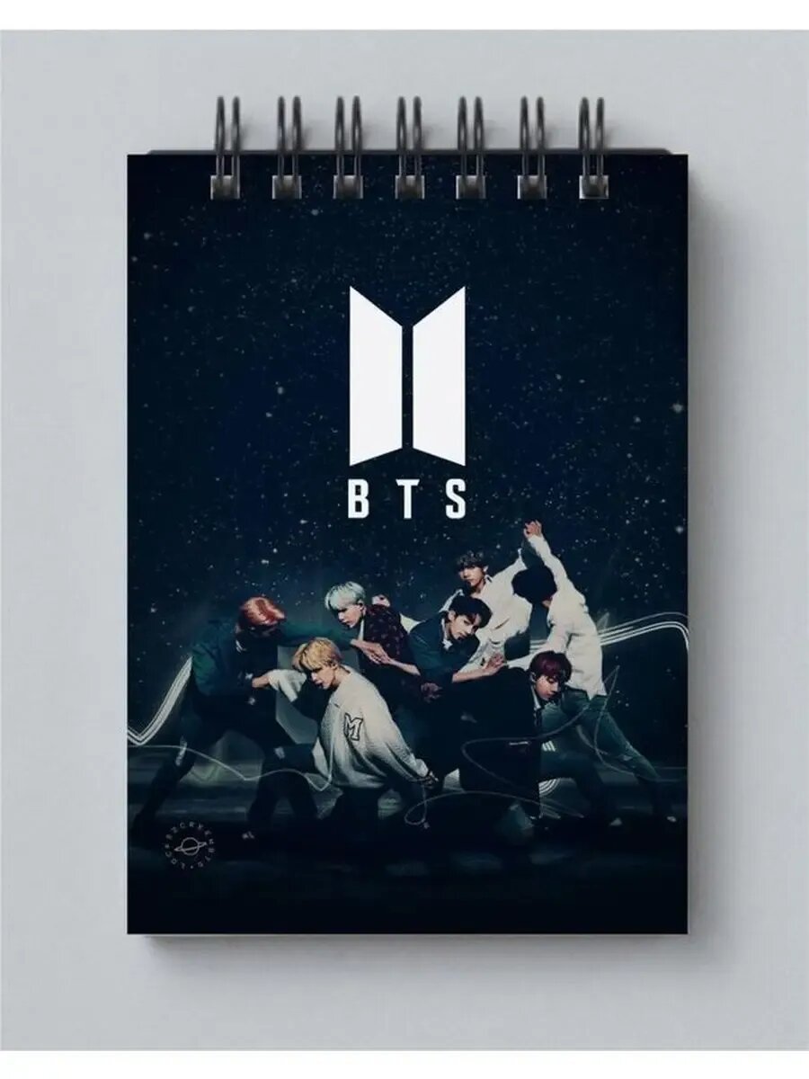 Блокнот BTS, БТС №7, А6