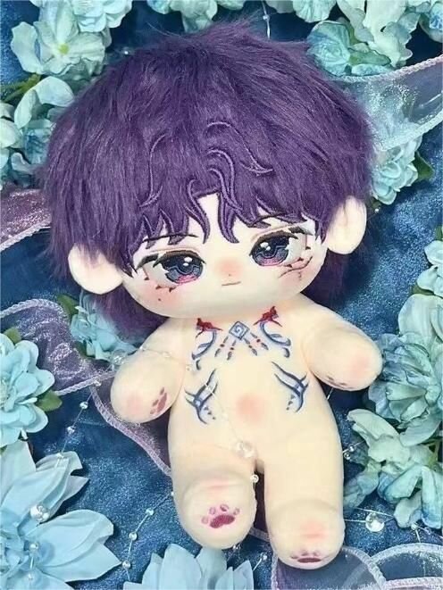 Хлопковая кукла, голая кукла, оригинальная любовь и глубокий космос, Ци Юй 20 см