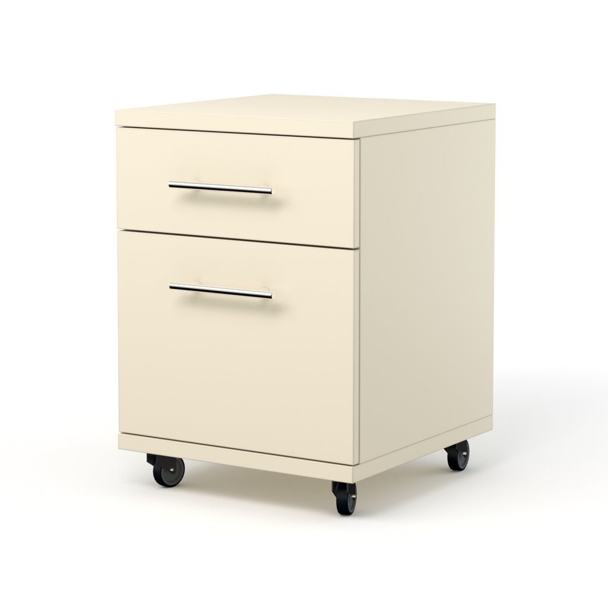 Тумба файловая подкатная НТ-330 ФЛ, Крем Вайс. Производитель товара - компания Westcom.