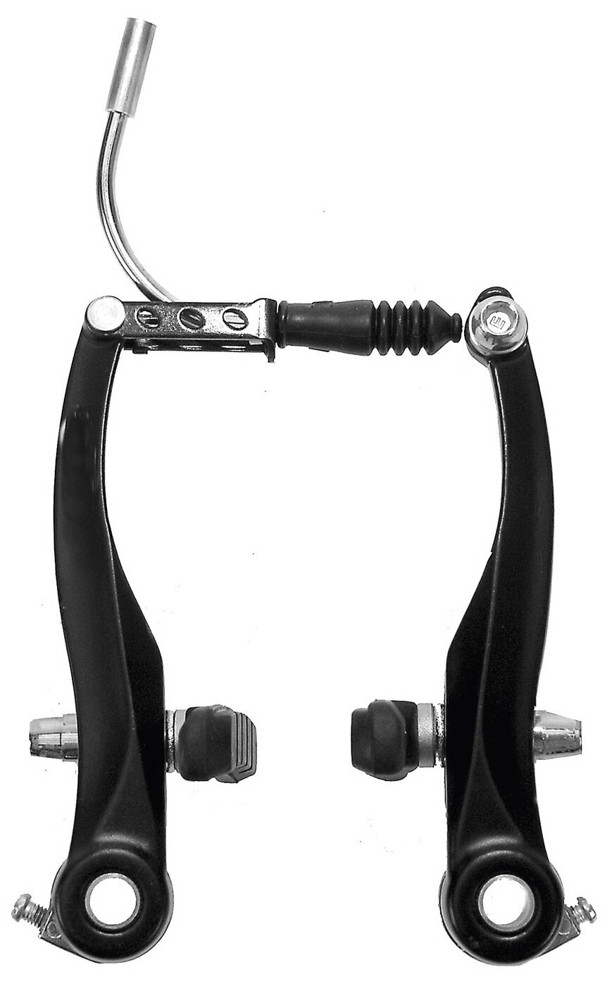 Тормоза V-Brake передний+задний 110мм HORST велосипедный комплект, алюминий, черный