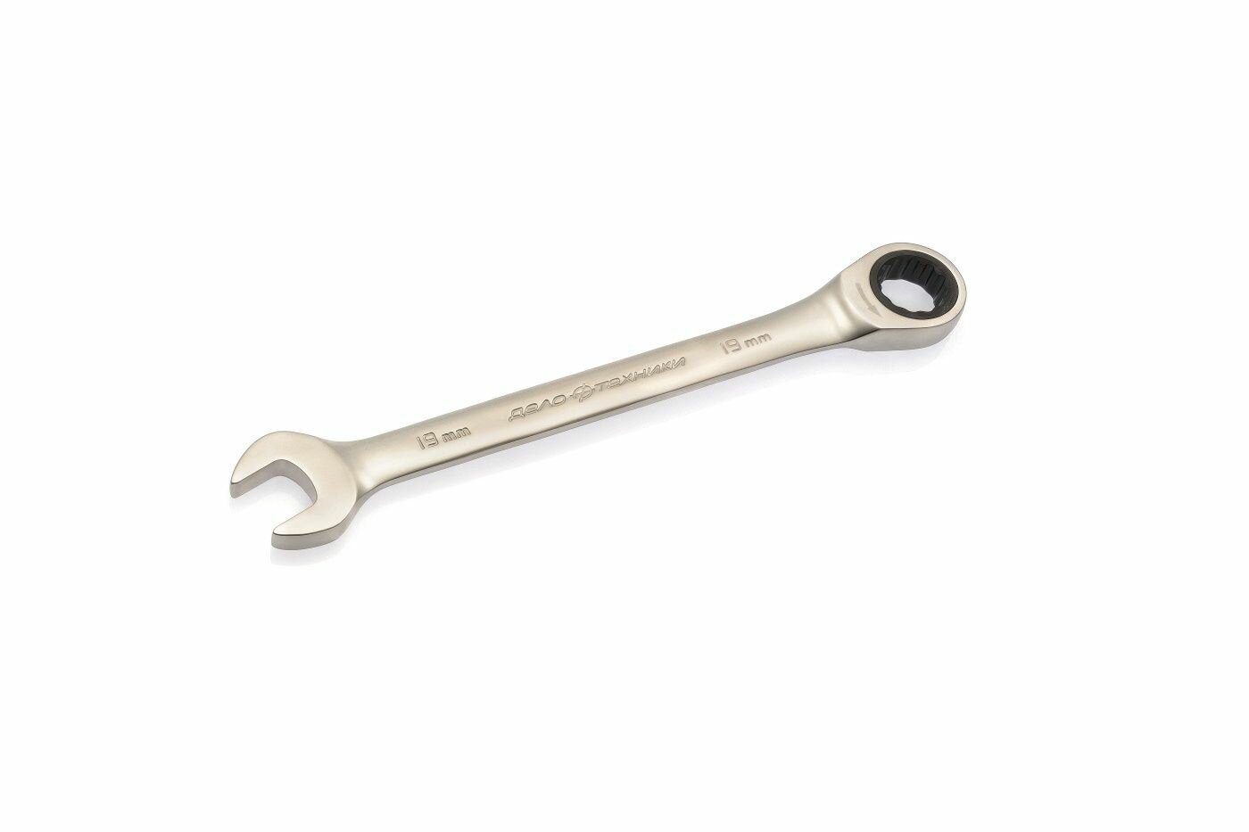 Ключ комбинированный трещоточный гаечный 19мм арт 515019 дело техники