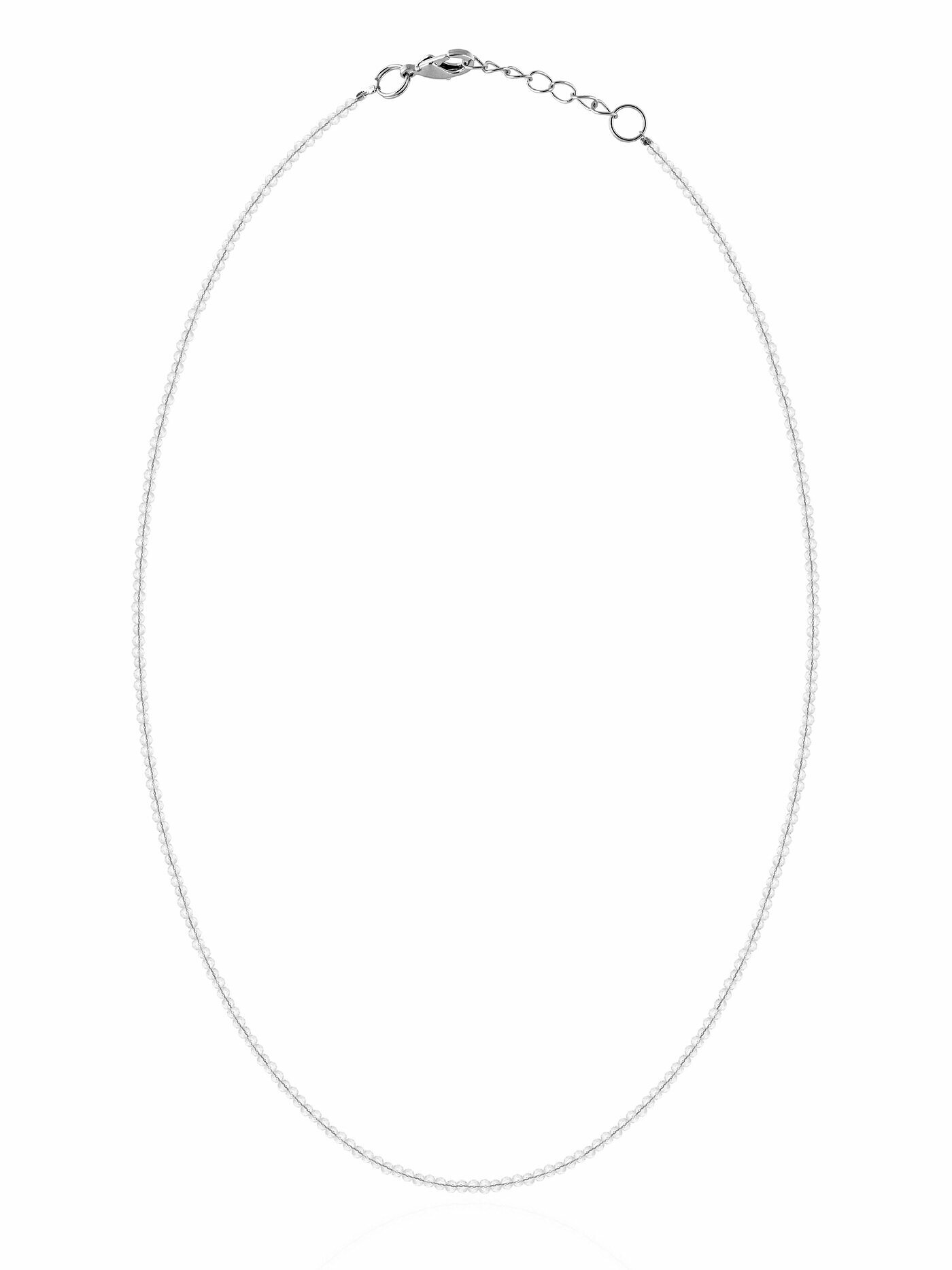 Чокер, горный хрусталь