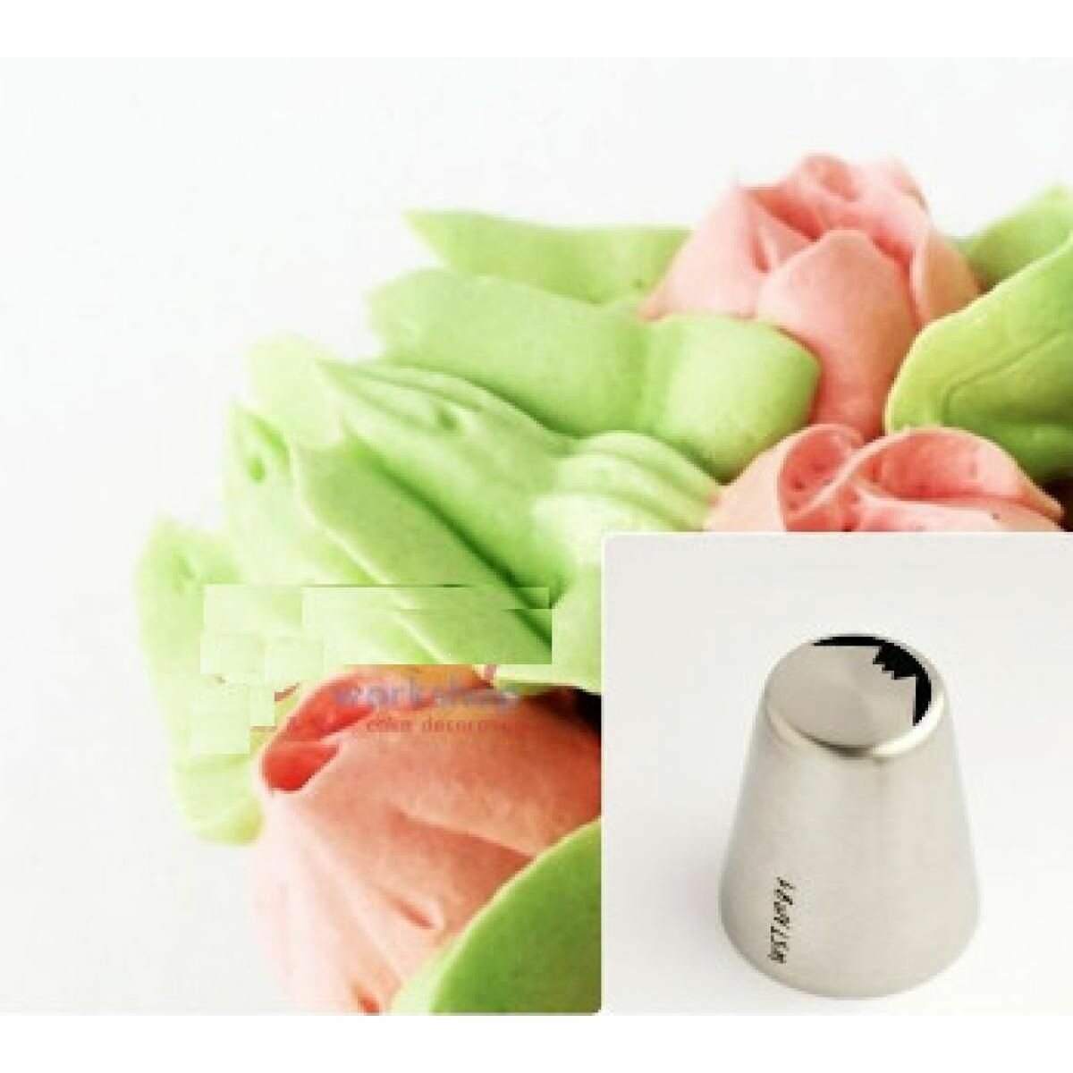 Насадка кондитерская "Лепесток. Листок", верх d-25мм, низ d-35мм, h-40мм