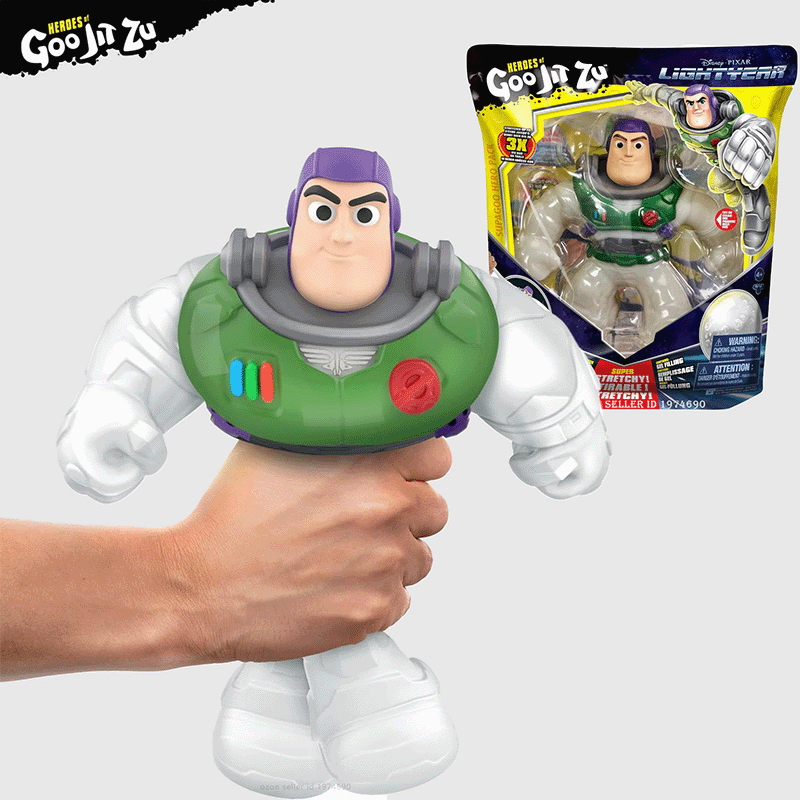 Базз Лайтер (Buzz Lightyear) GooJitZu 20см, История игрушек 4 (Toy Story 4) вселенная Интерпол