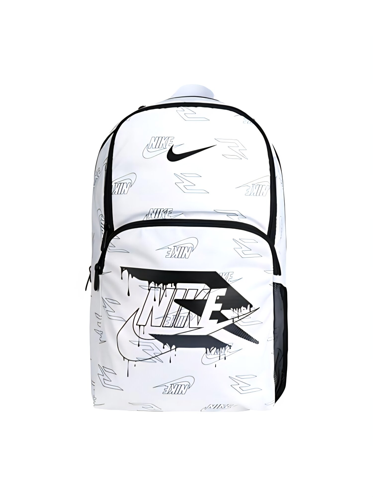 Рюкзак Nike 3brand, унисекс, для школы, спорта, отдыха, полиэстер, белый