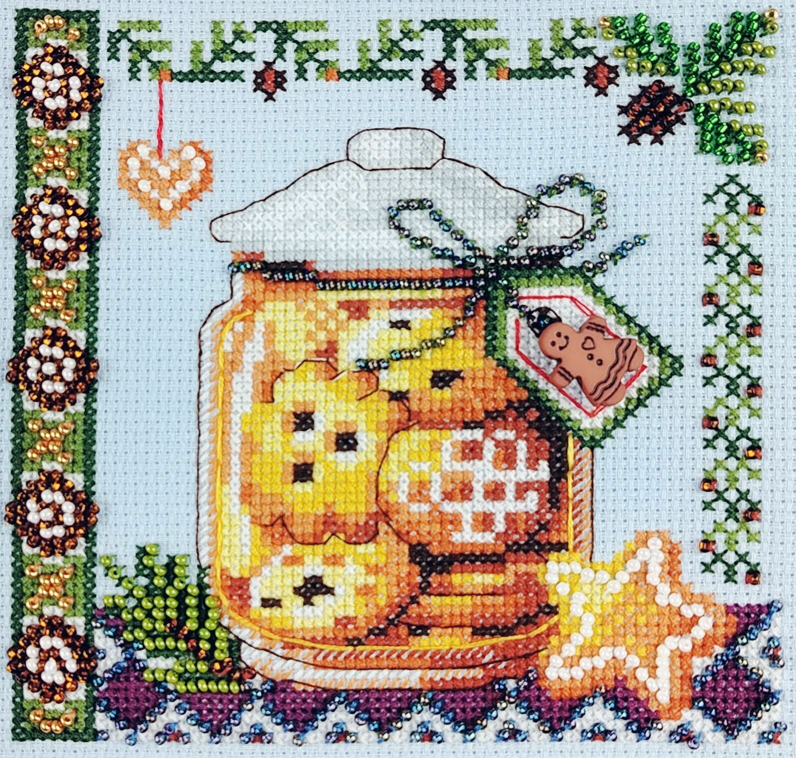 Набор для вышивания "Печенье" 13х13см, 13.003.60