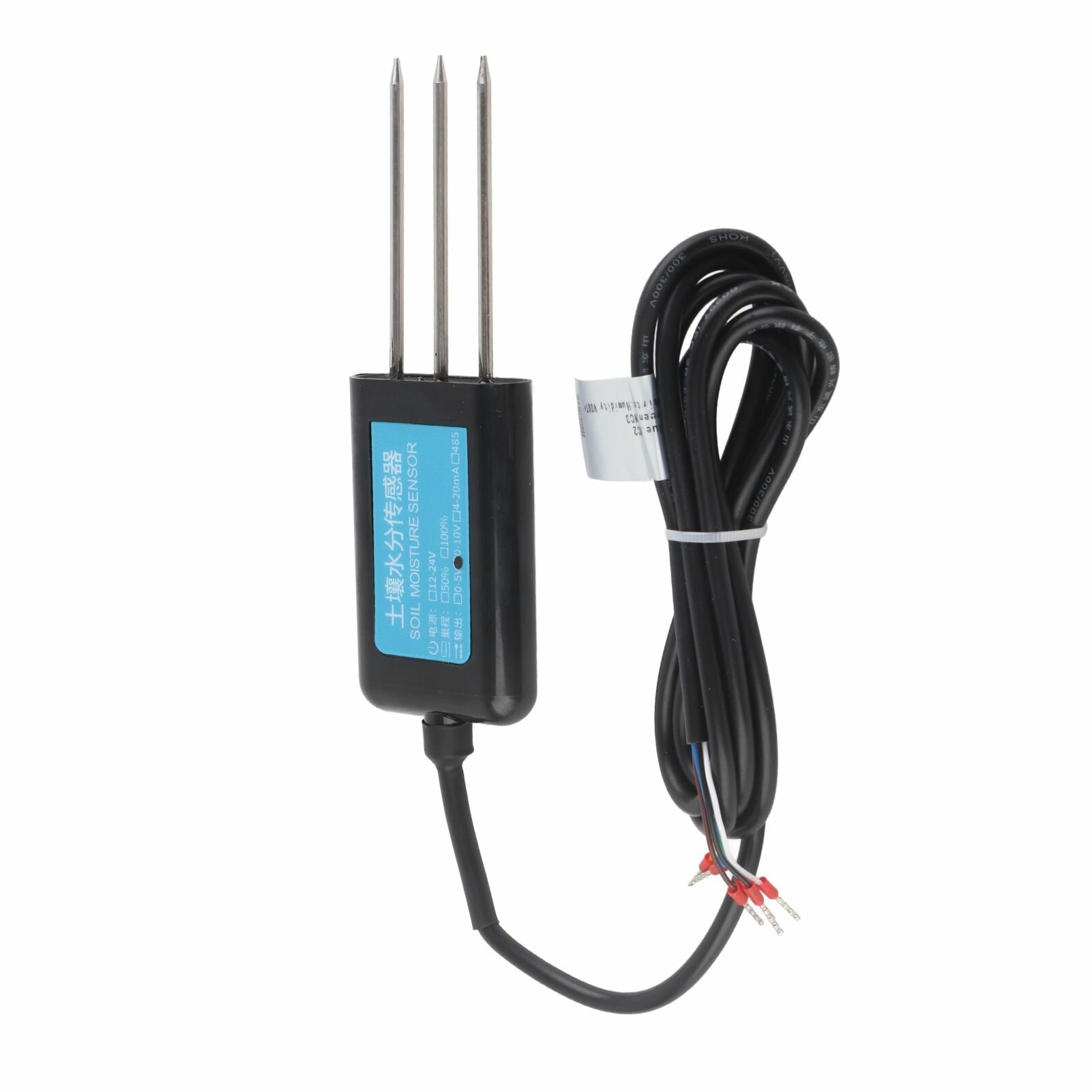 Водонепроницаемый датчик влажности почвы с выходом 0-10 В для измерения влажности в теплице, высокоточный тестер-измеритель