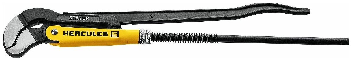 STAYER Hercules-S, №3, 2", 560 мм, трубный ключ с изогнутыми губками, Professional (27311-3_z01)