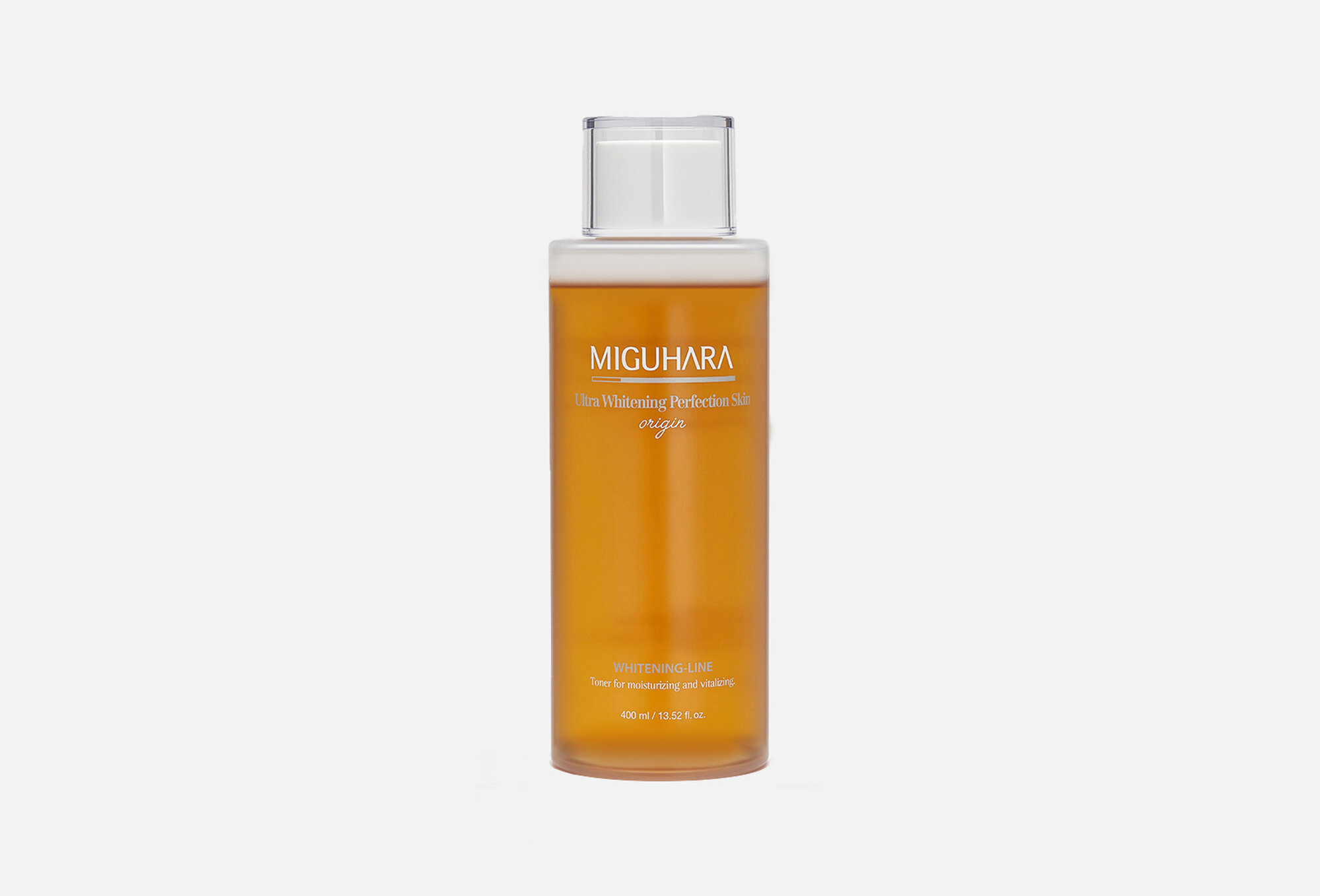 Тонер для улучшения тона кожи MIGUHARA Ultra Whitening Perfection Skin origin 400 мл