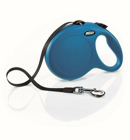 FLEXI NEW CLASSIC L 8 м до 50 кг рулетка синяя ремень.