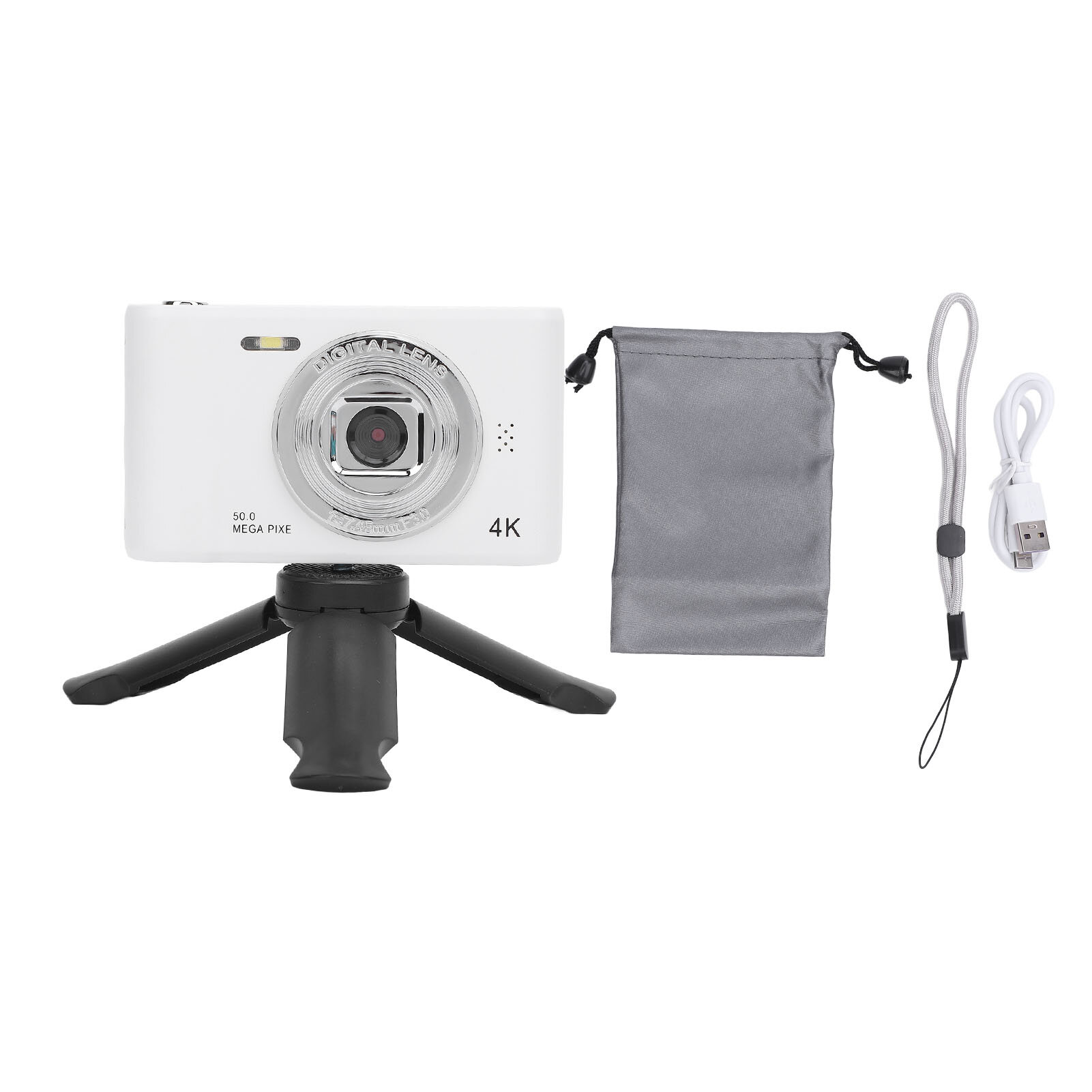 2.4in Digital Camera 8x цифровой Zoom 50MP Photo Rechargable 4K Video Camera для начинающих рождественский подарок 32 ГБ