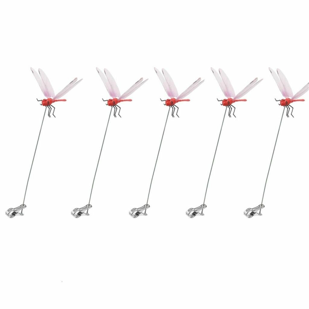 Искусственная стрекоза для декора сада, D