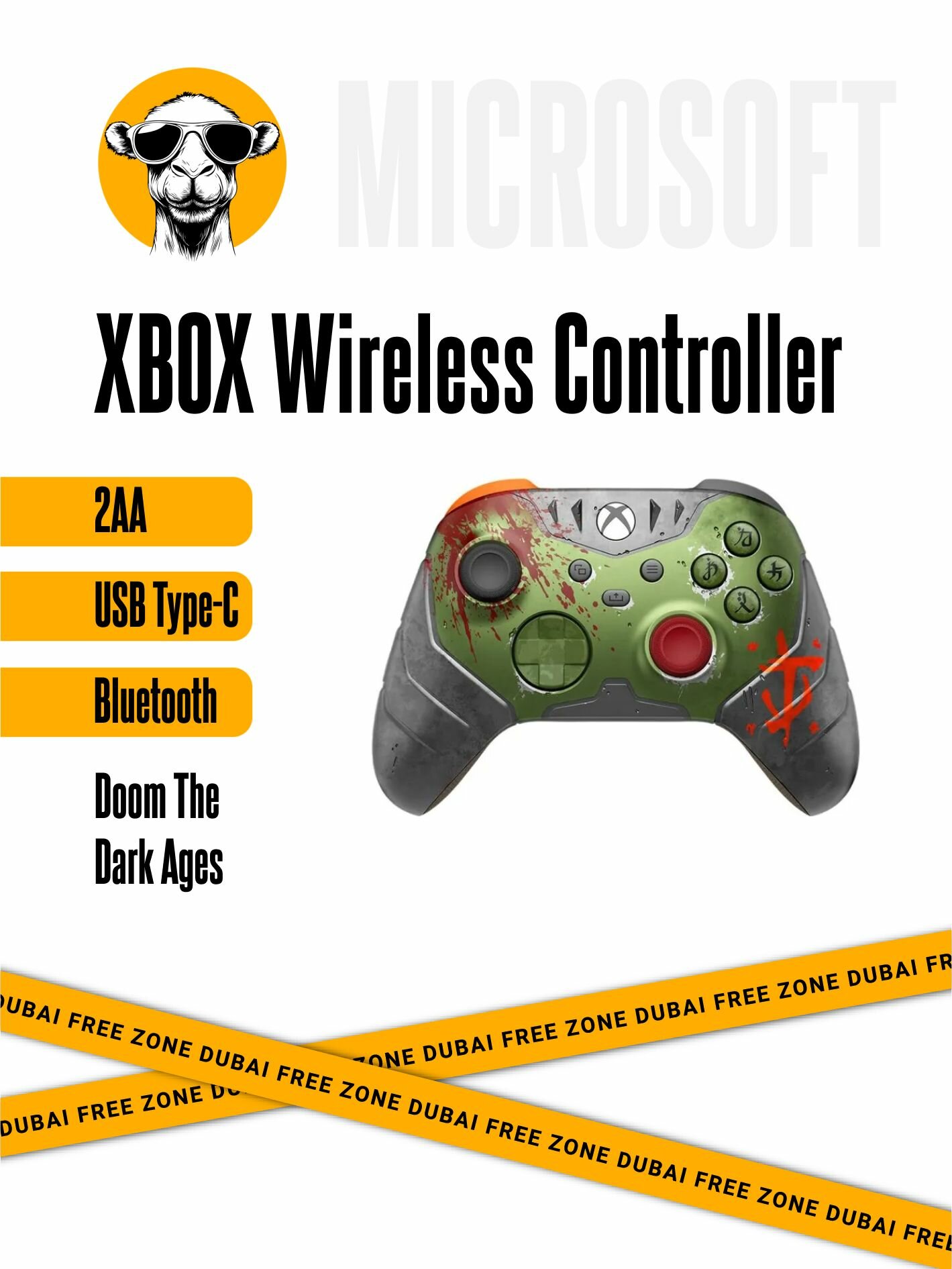 Геймпад Microsoft Xbox Wireless Controller Doom the Dark Ages