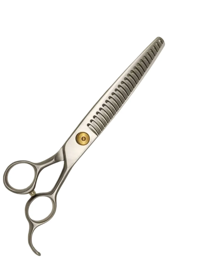 Профессиональные ножницы для груминга MOON PROFI GRANE 7.5 5DG шанкерные, ножницы для стрижки