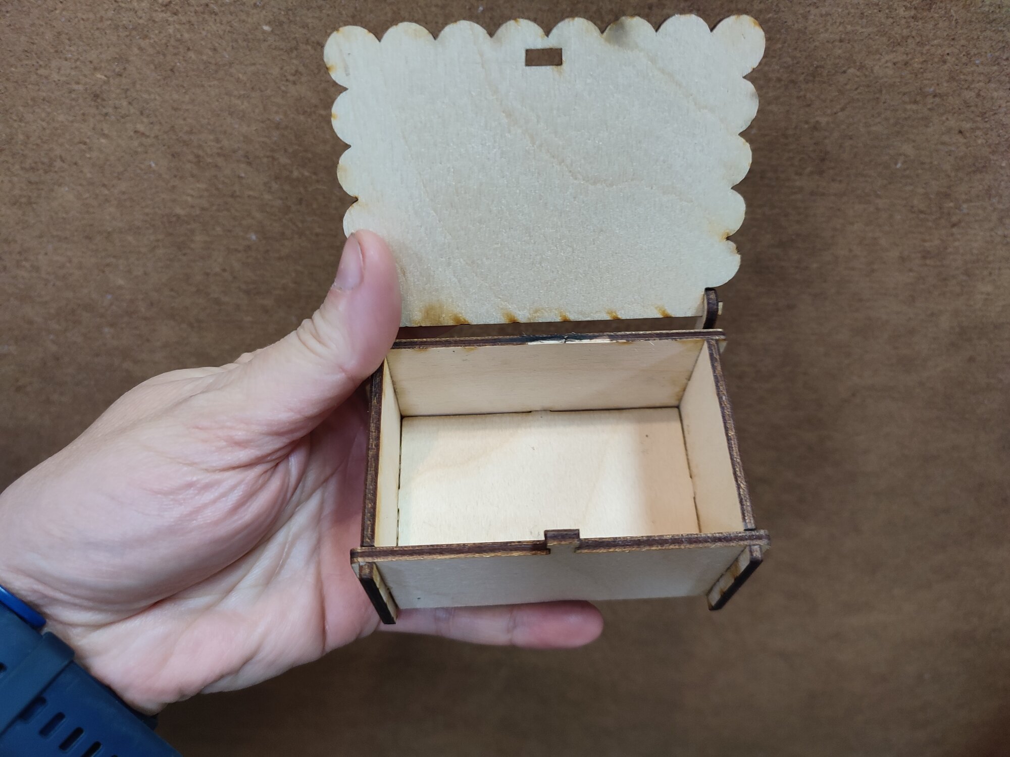 Деревянная шкатулка врачу доктору "Спасибо" с крышкой (фанера), коробка для хранения, подарочная коробка