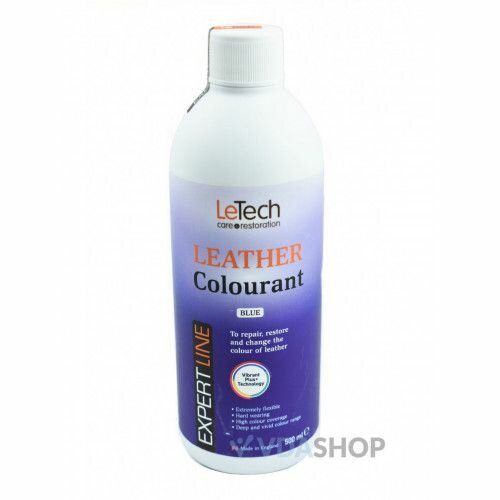 Краска для кожи Leather Colourant Blue EXPERT LINE, 500 мл