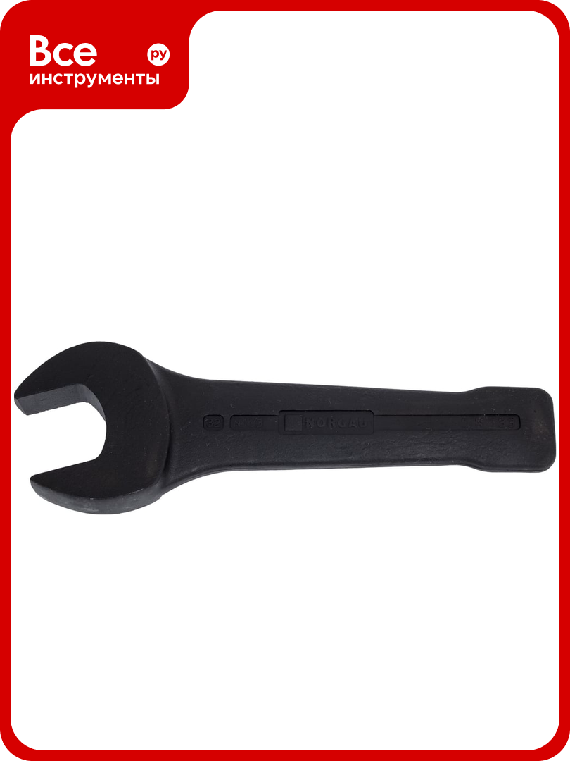 Ударный рожковый ключ NORGAU тип N133-32 32 мм, длина 211 мм 60418032