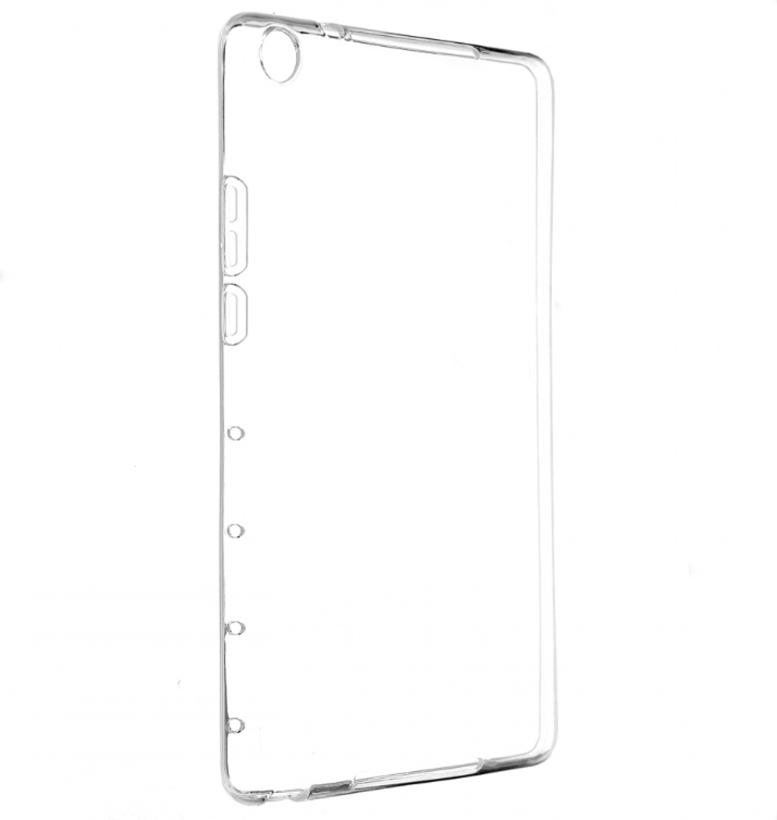 Чехол панель-накладка MyPads для HUAWEI MediaPad M5 Lite 8 ультра-тонкий прозрачный силиконовый