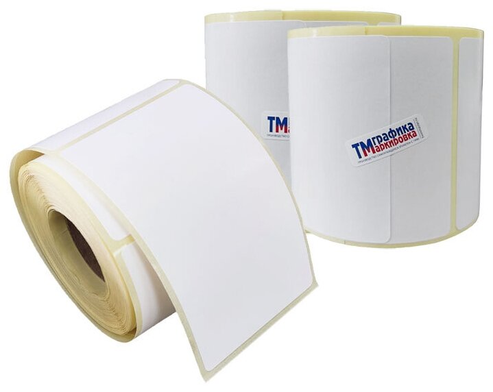 Термоэтикетки ЭКО 75х120мм, 250 шт. в рулоне, для OZON / ЯндексМаркет (3 шт в упаковке)