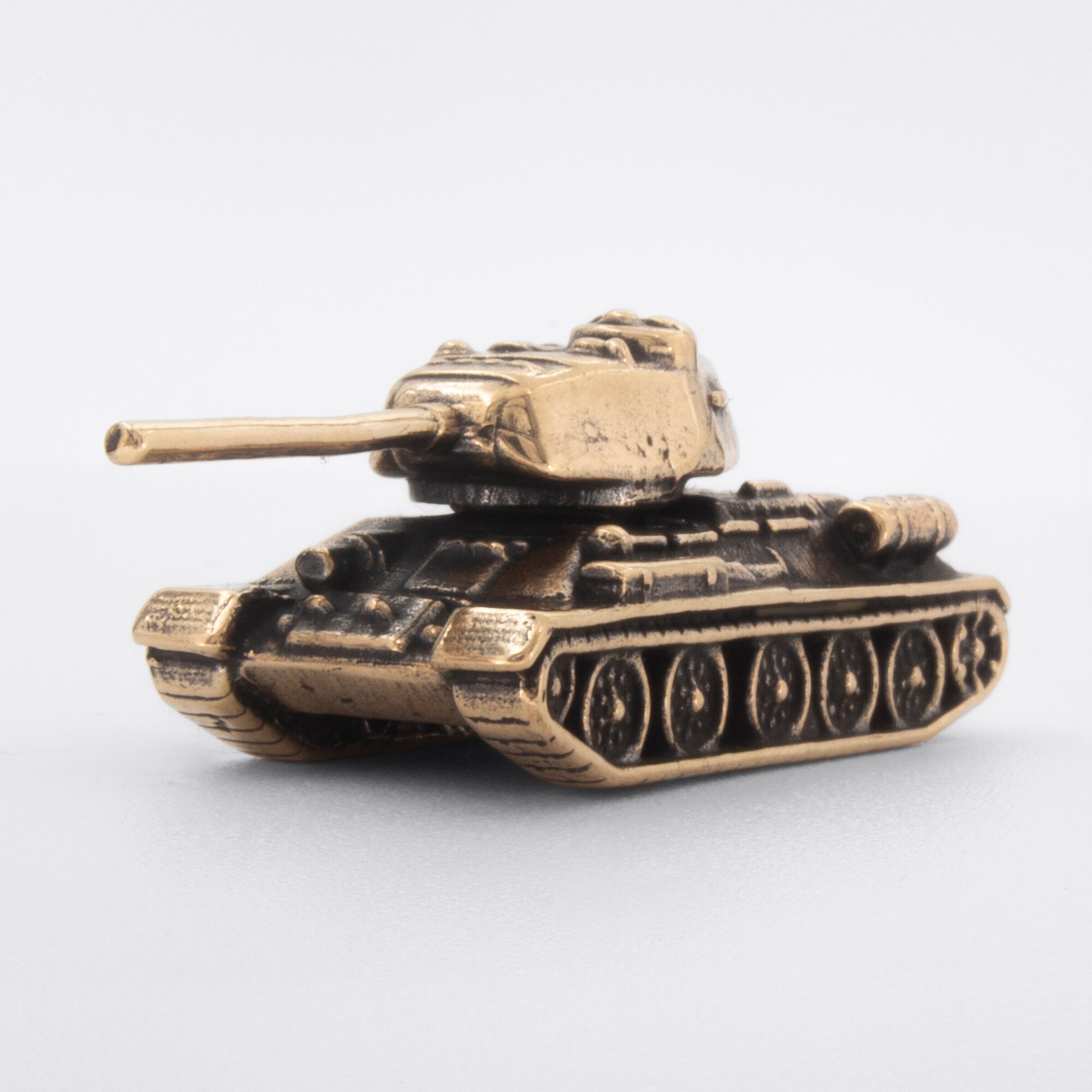 Т 34-85 фигурка Бронза