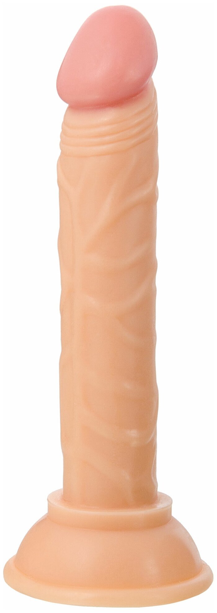 Анальный фаллоимитатор на присоске ToyFa Basic