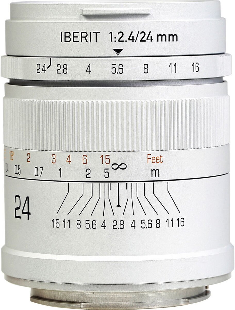 HandeVision IBERIT 24mm f/2.4 Sony E (Frosted silver)