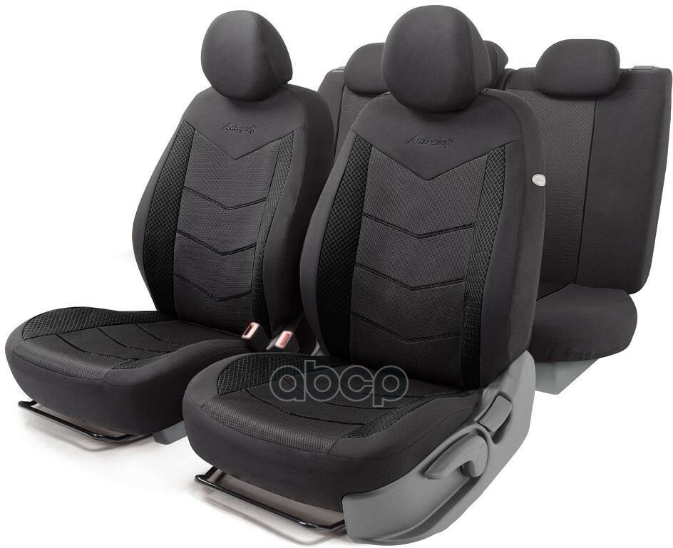 Авточехлы AEROBOOST AUTOPROFI арт. AER1102BKBK