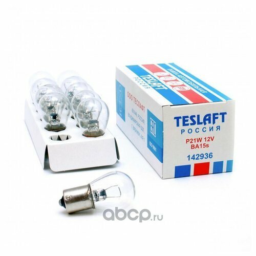 Лампа TESLAFT 12V P21W 142936 Teslaft 142936