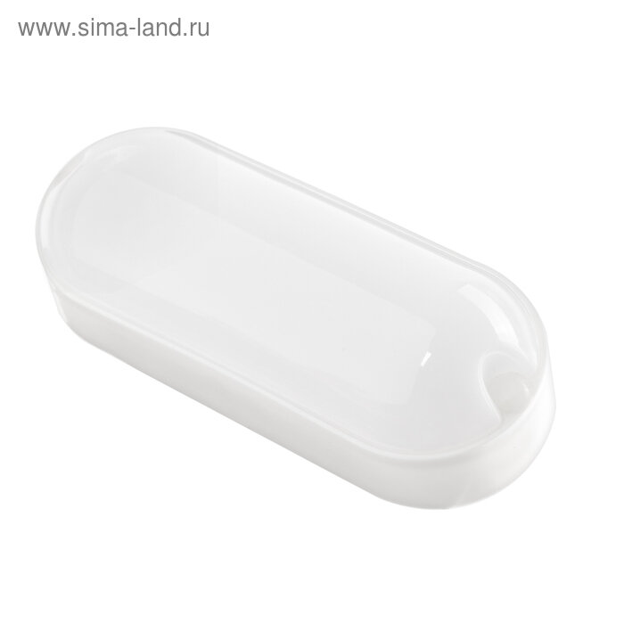 Светильник светодиодный герметичный 12 Вт, 1100 Лм, IP65, 6500К, 220 В, овал 4604506