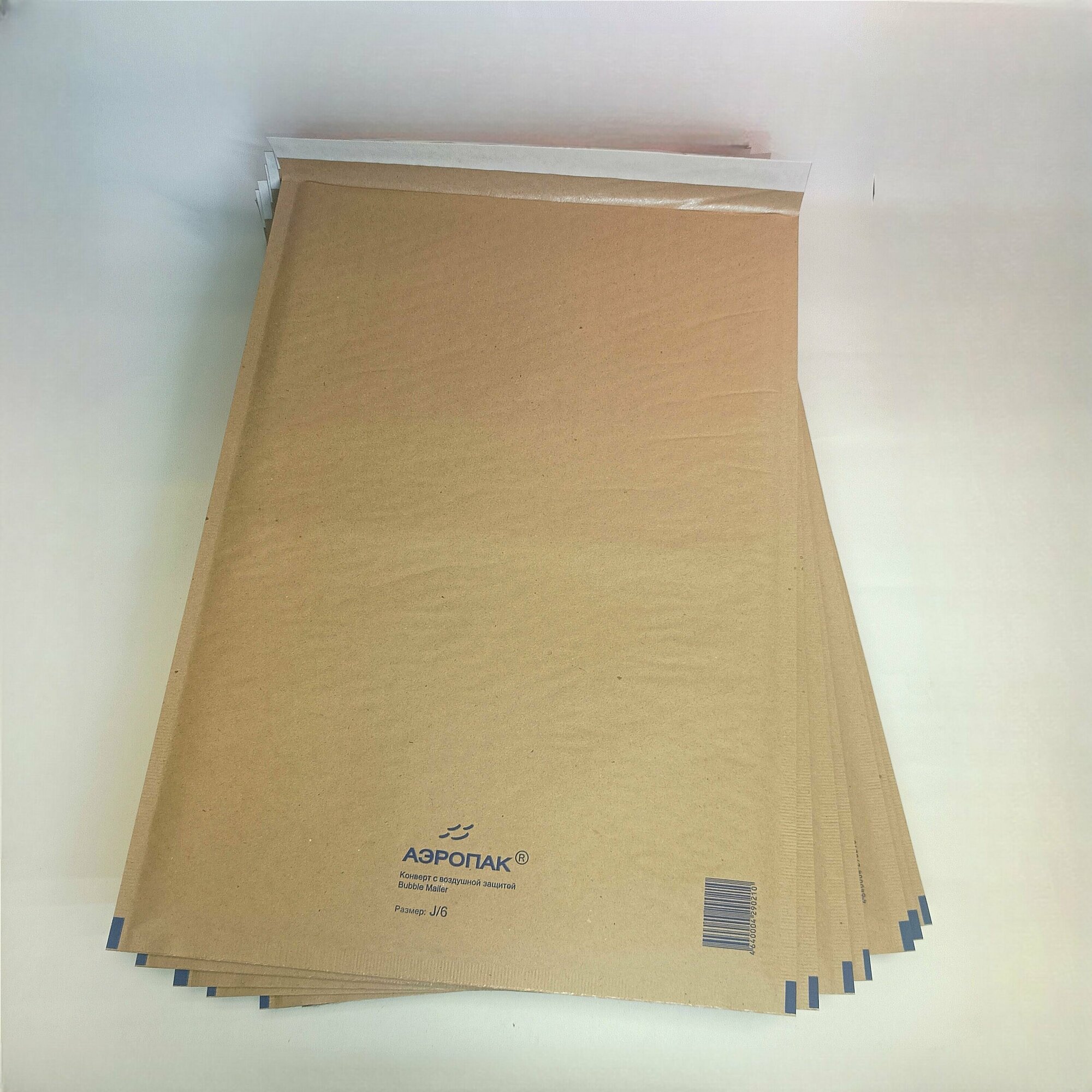 Пакет с пузырьковой пленкой J/6, внутренний размер 300x440 мм, 10 шт.