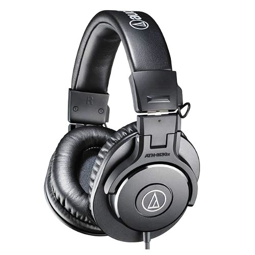 Наушники AUDIO-TECHNICA ATH-M30X полноразмерные 3.5/6.3 - 3м чёрные