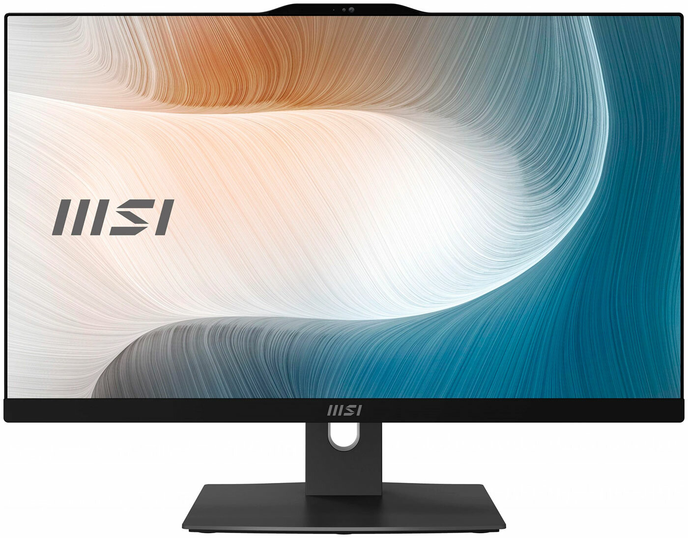 Моноблок MSI Modern AM242P, 1M-1027XRU, 23.8 Full HD, черный (9S6-AE0721-1027)