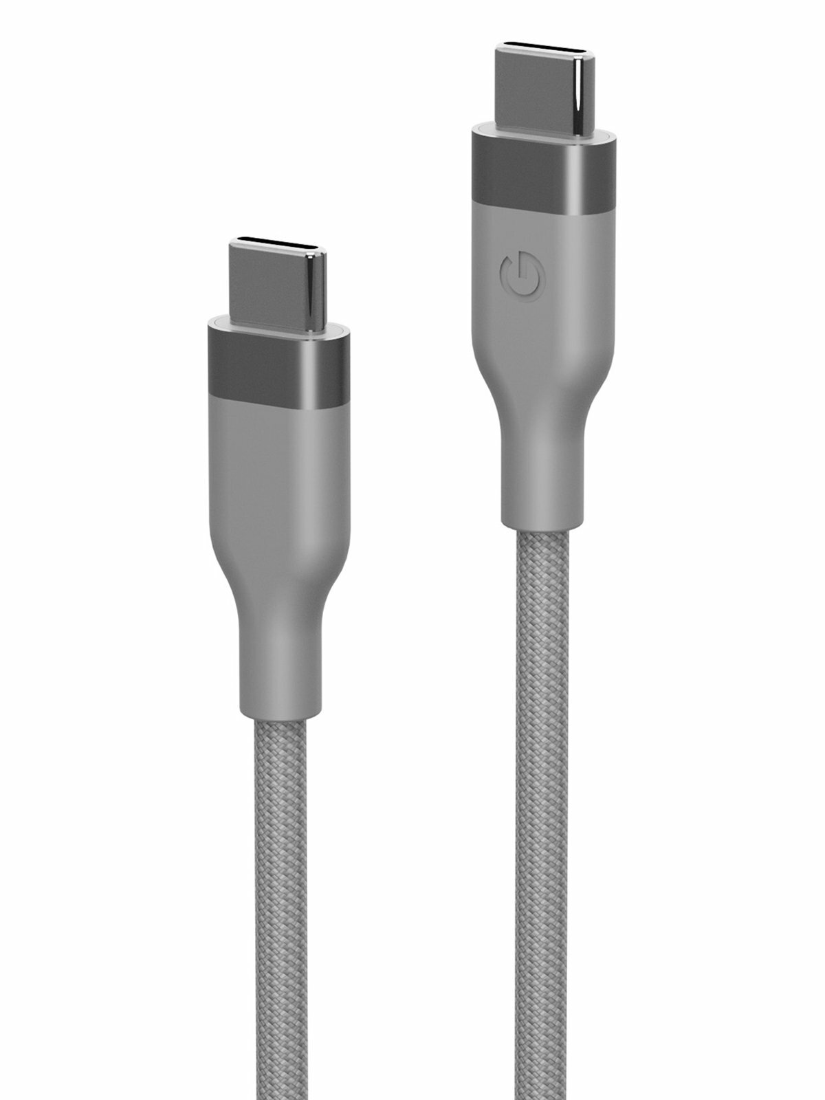 EnergEA Кабель HELIX USB-C to USB-C 100W 480 Mbps Magnetic Natural 1.5m