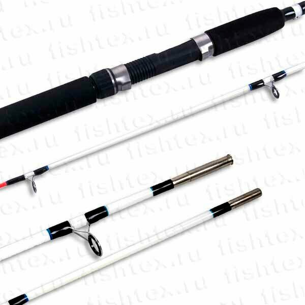 Спиннинг штекерный CROCODILE 1.65м, 2-х секционный (100-250гр)