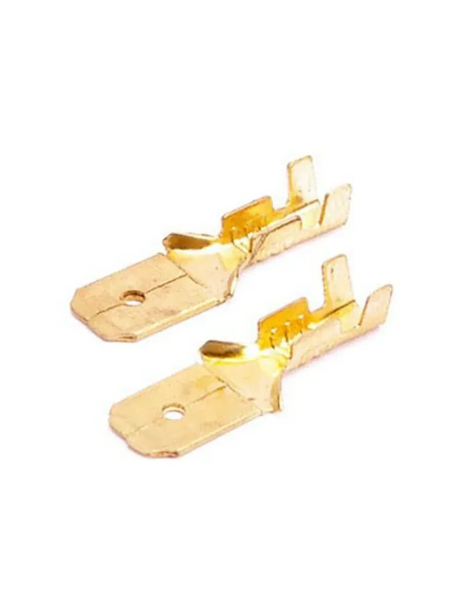 Клемма плоская (штекер-6.3мм) 1-1.5кв. мм (DJ611-6.3B) | код 08-0911 | Rexant (1шт.)