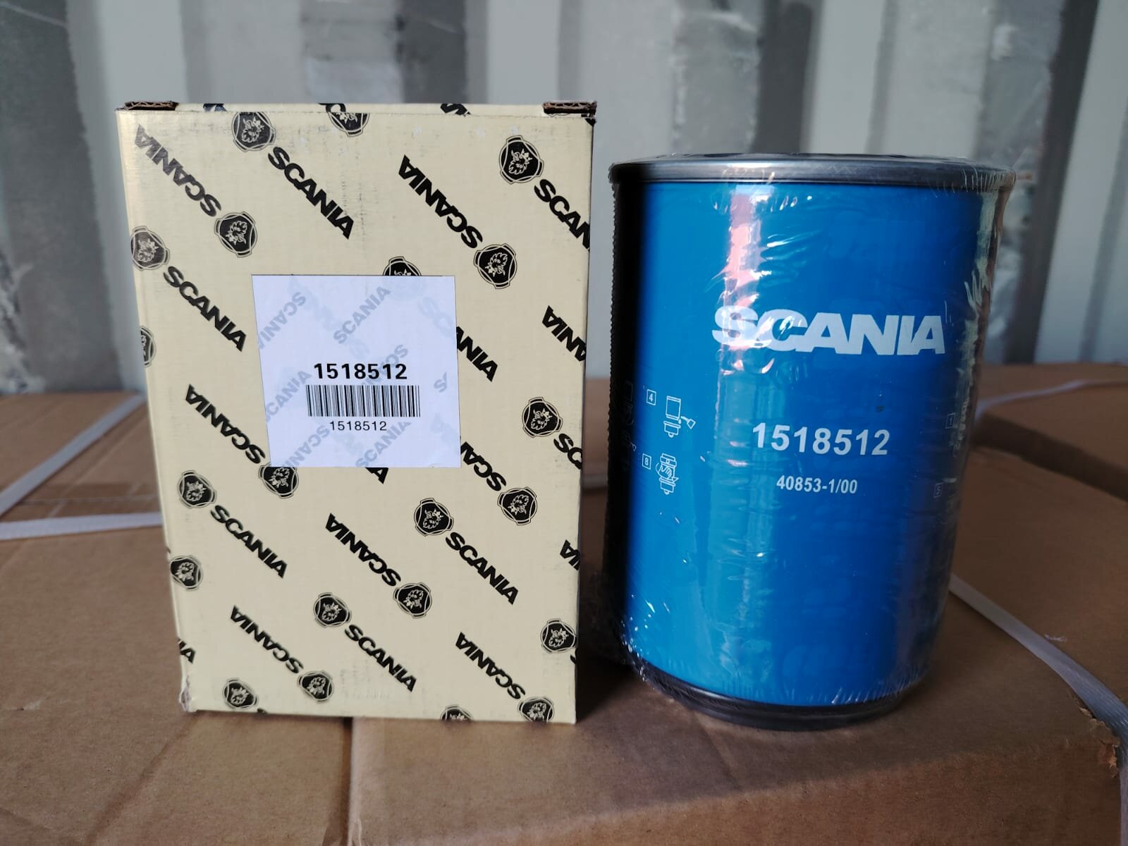 Фильтр топливный для Scania 5 и 6 серий, модель 1518512