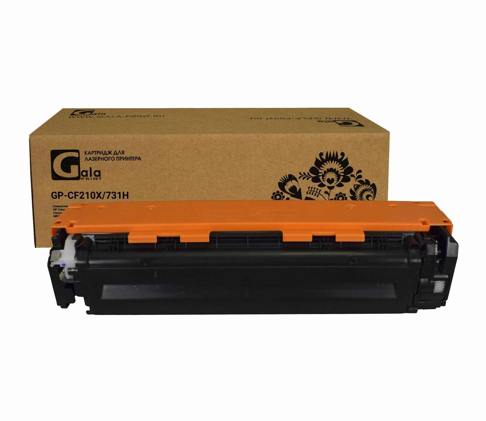 Картридж GalaPrint CF210X/731H (HP 131X) для HP LJ CM276/CM251/M276/Canon i-SENSYS/LBP7100 и др. 2400 копий, цвет черный