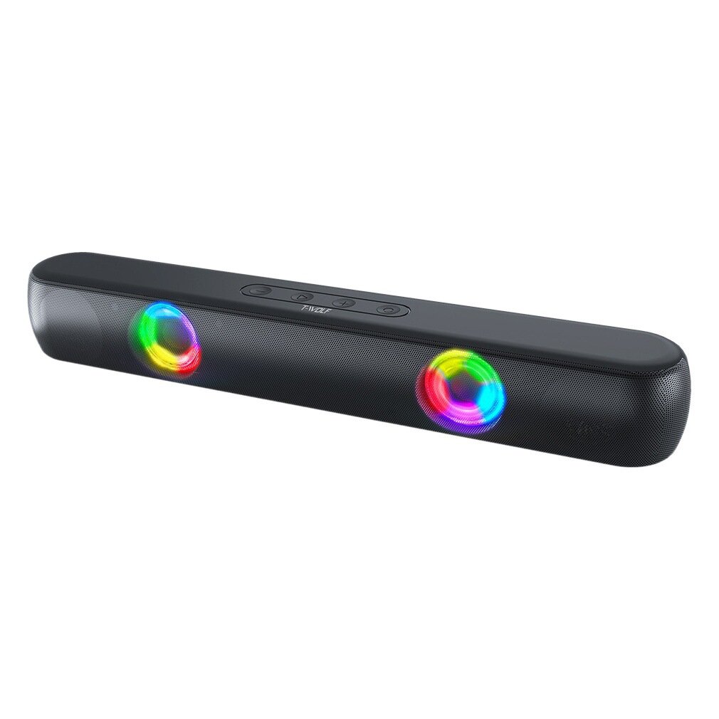Портативная акустическая система Thunder Wolf B320, 50 Вт, Bluetooth, черная — фото 1