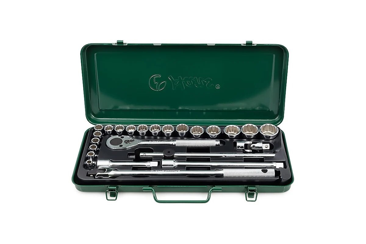 Hans Комплект 12-гр головок 8-32мм 24 предм 4624-2M