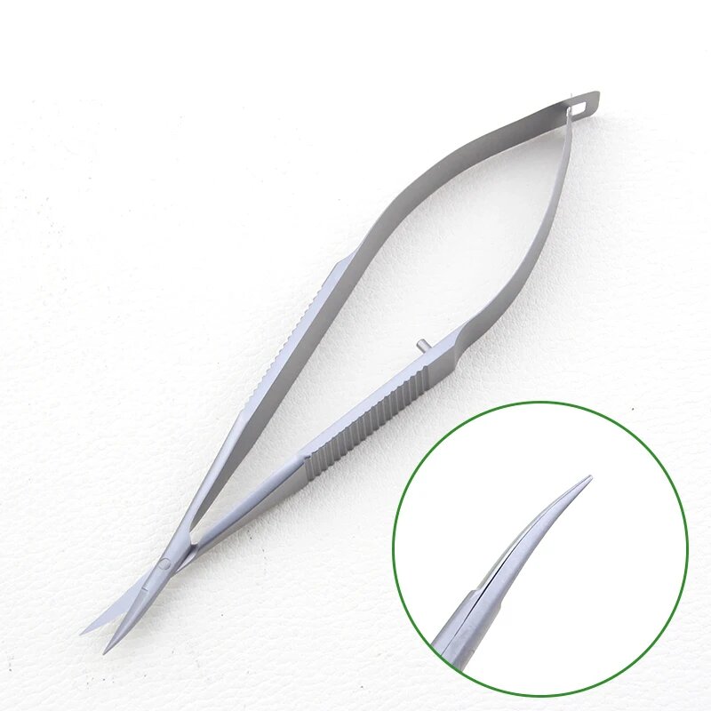 Микроножницы из нержавеющей стали 11см Curved tip