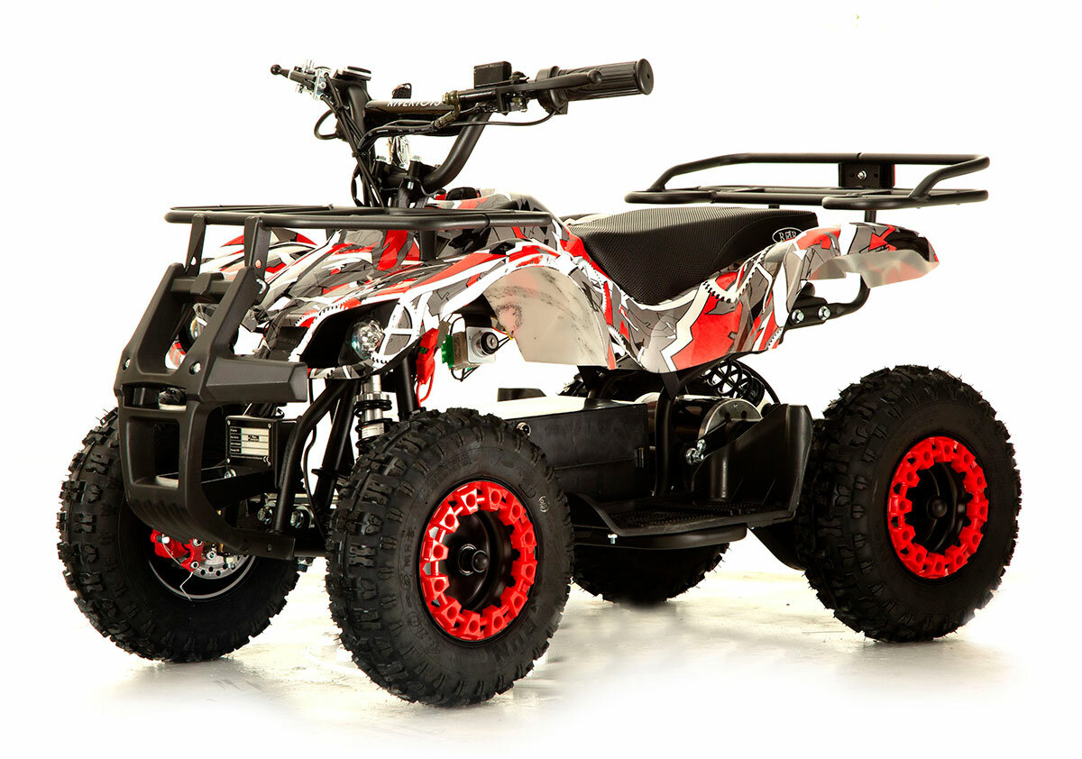 Детский электроквадроцикл RiverToys ANRI красный Special