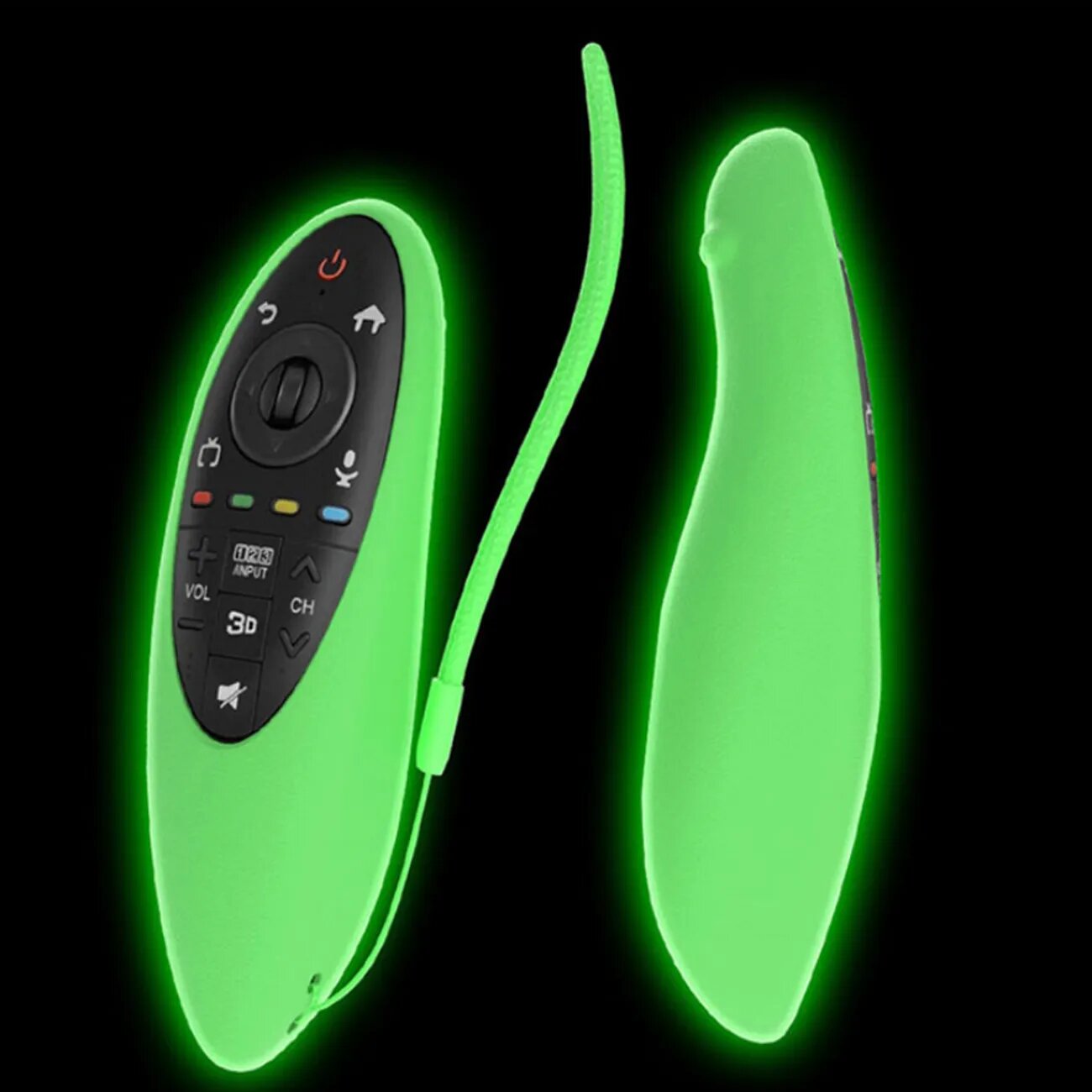 Чехол силиконовый для пульта LG AN-MR500G hononjo Green