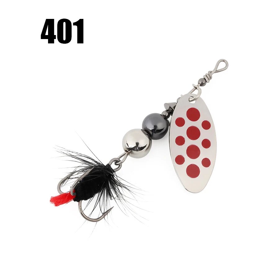 W.P.E Spinner Fishing Lure 6g/8g/11g Brass Spoon Lure Metal Treble Hook Hard Bait Bass Lure Fake Lure Fishing Tackle Pesca 1pcs