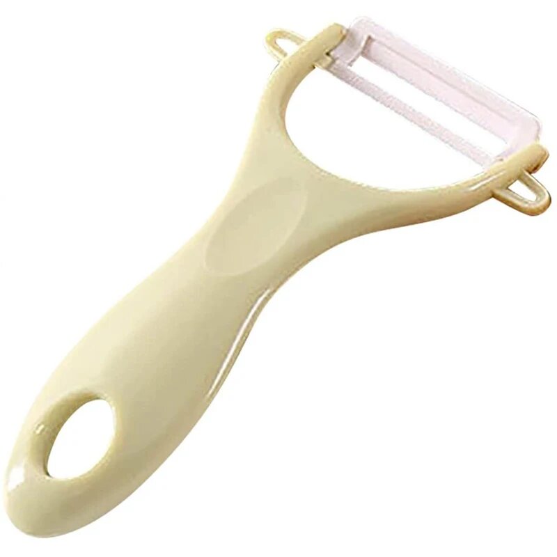 Керамическая овощечистка для фруктов и овощей армейский зеленый